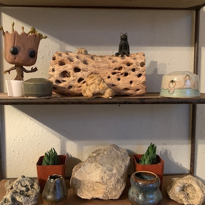 Multi-colored Mason Stain Hand Carved Tumbler Blue Green - Etsy