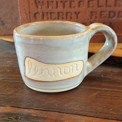 Handmade Ceramic Capri Cup With Straw - Etsy