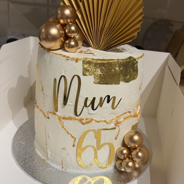 Cake Name Charm, Cake Charm Name, Custom Cake Charm. Personalised Cake ...