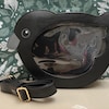 Crow Ita Bag Black Crossbody Purse - Etsy