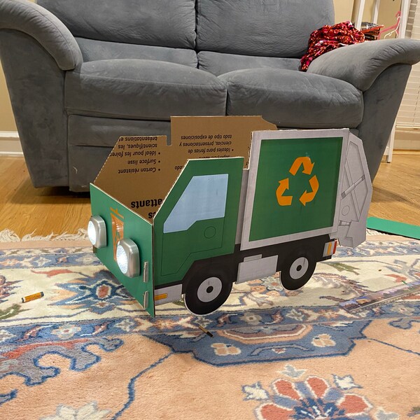 Wearable Garbage Truck (DIY) - Etsy