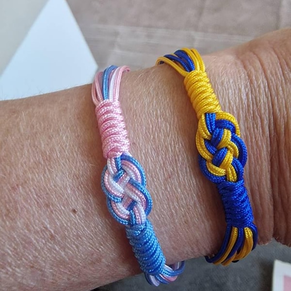 Transgender Infinity String Bracelet, Transgender Stuff Flag, Pride ...
