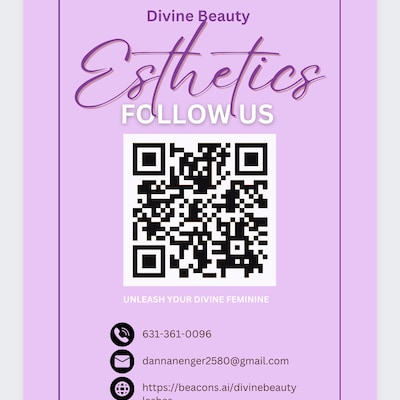 Instagram Business Card QR Code Card Template Design IG Influencer Card ...