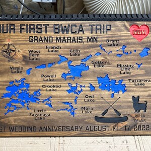 Standard Custom BWCA Trip Sign - Etsy