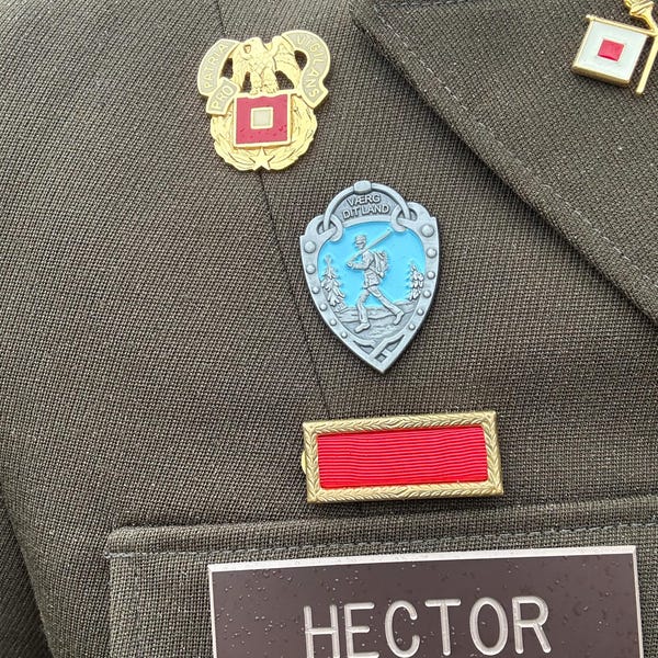 Large Norwegian Foot March Badge - Etsy