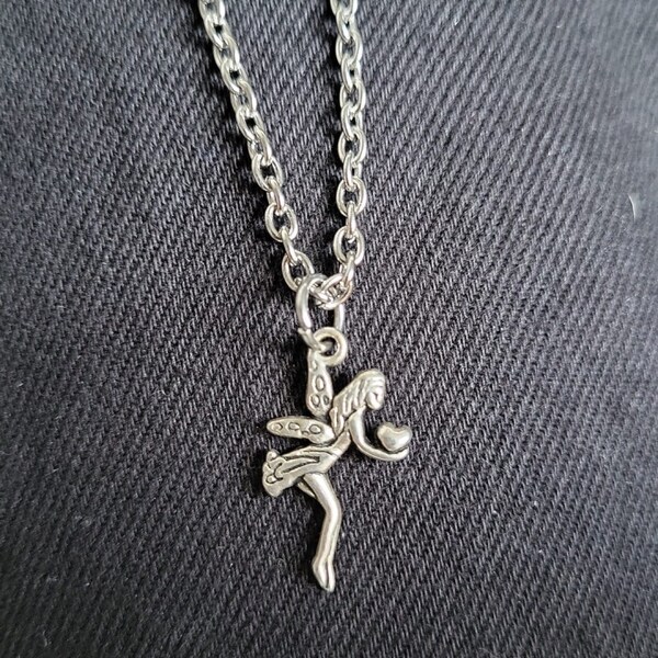 Red Cross Necklace - Gothic, Emo, Victorian - Handmade Stainless Steel ...