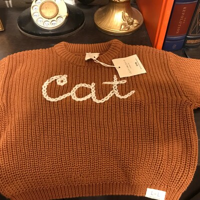 Custom Goose Embroidered Sweater, Embroidered Sweater, Girls Sweaters ...