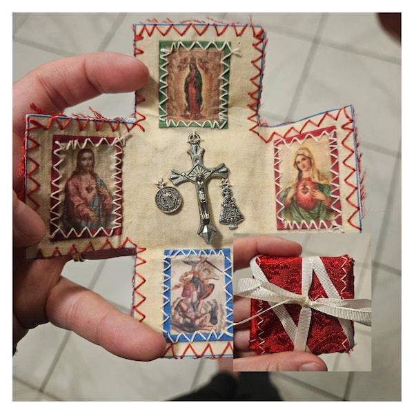 LA SANTISIMA TRINIDAD . Escapularios - Etsy España
