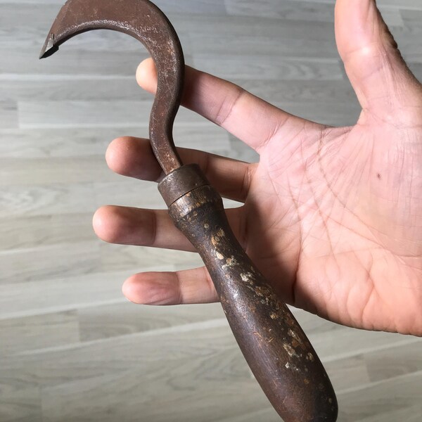 Antique Folding Metal Button Shoe Hook Early 20th Century France ...