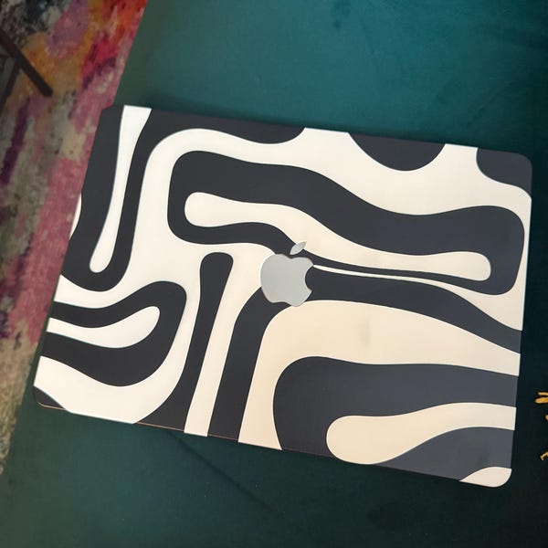 Light Pink Cute Wave MacBook Case Cover for New MacBook Pro 13 14 15 16 ...