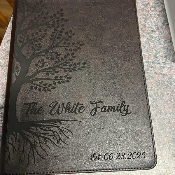 Custom ESV Bible, ESV Journaling Bible, Custom Engraved English ...