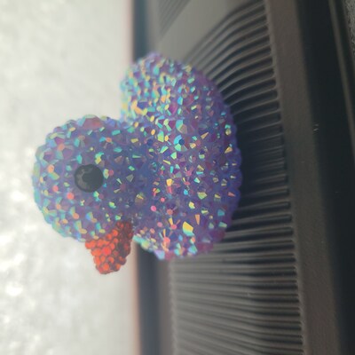 Hot Pink Rhinestone Rubber Duck, off Roader Accessories, Maximalist ...