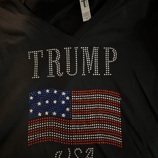 Wicked Halloween Holiday Rhinestone V Neck Long Sleeve Women's Bling ...