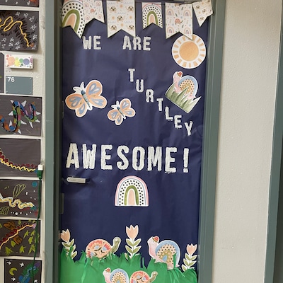 Dinosaur Bulletin Board Kit Dinomite Jurassic Prehistoric Theme Teacher ...