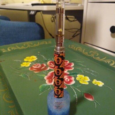 Vape Pen Stand Vape Pen Holder Handmade Rainbow Clouds and Glitter ...