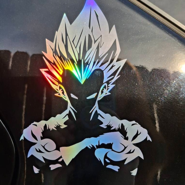 Goku Super Saiyan Power up Decal - Etsy