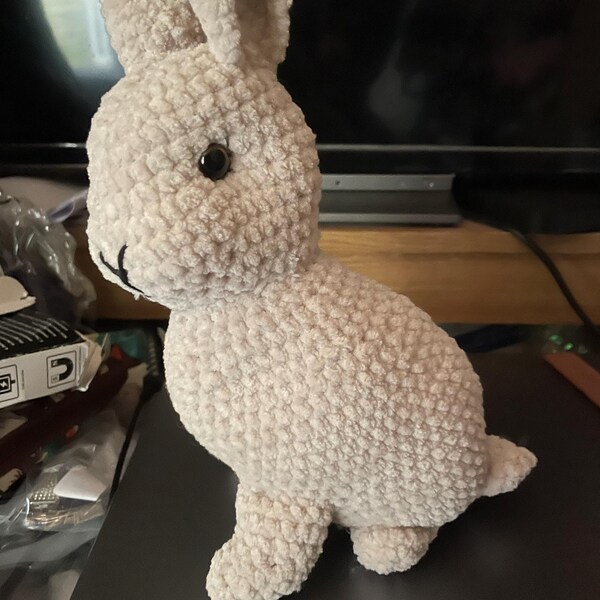 Crochet Pattern Realistic Mini Bunny Rabbit Amigurumi English PDF ...