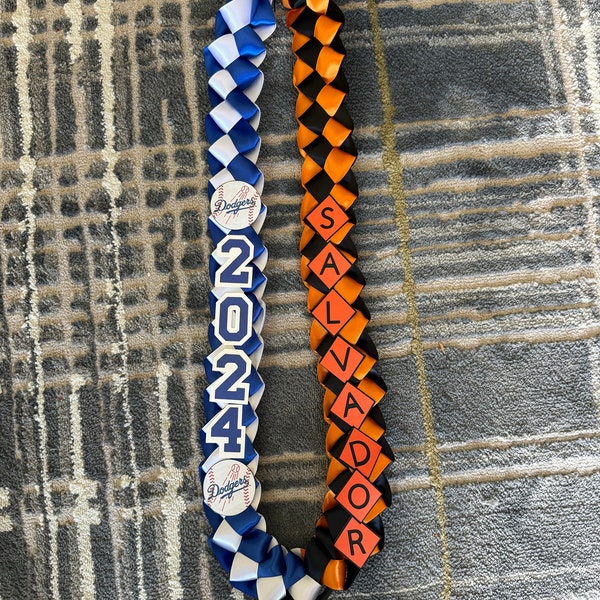 Graduation Lei Baseball, Basketball, Football, Soccer Theme - Etsy