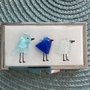 Sea Glass Mini Magnets - Etsy