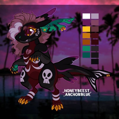 Custom Original Character Design Furry/fursona Adoptable - Etsy