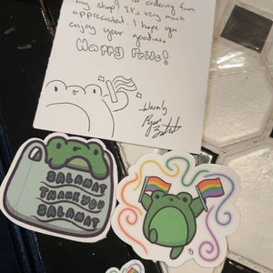 Active Frogs Vinyl Stickers (lifting, Vroom , Skateboarding, Unicycle ...