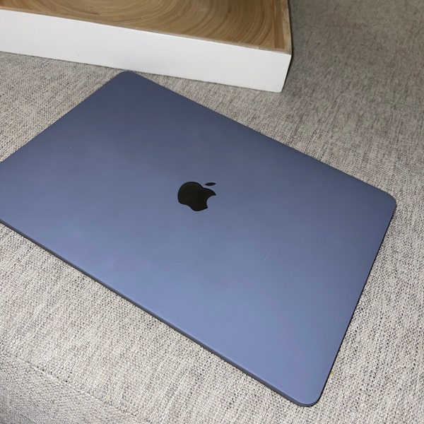Stone Blue Shell Hard Case Cover for MacBook Air 13 MacBook Pro 13 14 ...