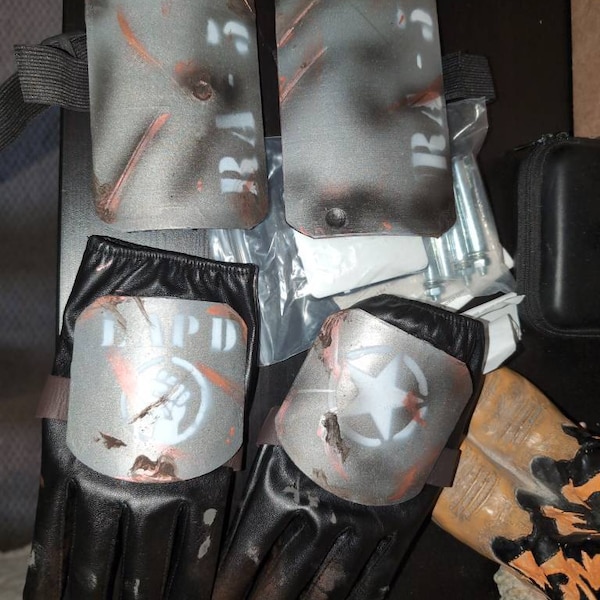 NCR Ranger Veteran Arm Armor + Leather Gloves - Etsy