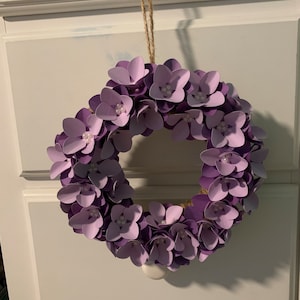 Mini Hydrangea Petal Template Paper Flower Small/medium/large PNG SVG ...