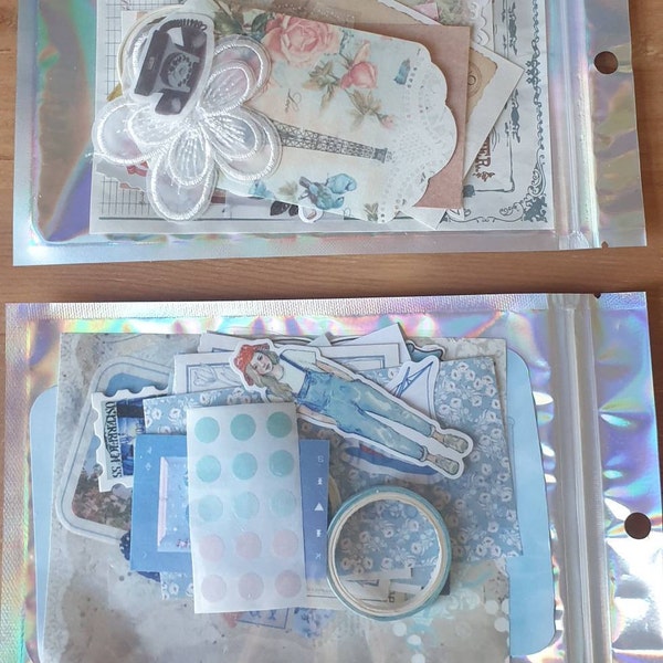 20 PCS Aesthetic Hollow Craft Paper S and Collages | Scrapbooking and ...