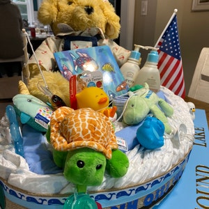 DIY Fishing Boat Diaper Cake KIT Includes Paper Manuel - Etsy