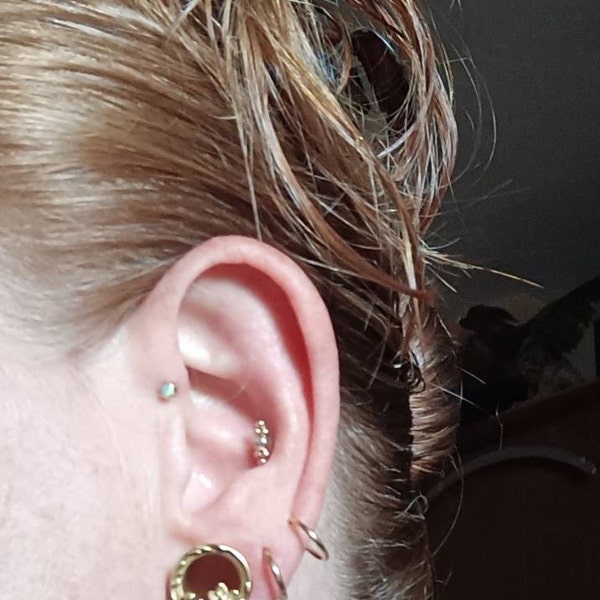 Gauge Earrings, Saddle Ear Plugs, Ear Tunnel Plugs, Stainless Steel ...