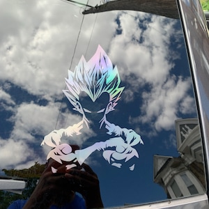 Vinyl Decal Goku Vs Vegeta Stare - Etsy