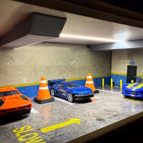 Parking Garage Modular Display Scenery for 1:64 Scale Diecast Model ...