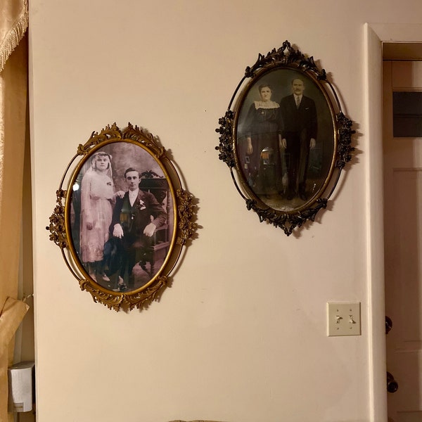 Antique Vintage Victorian Style Art Deco Design Rare Unique Cast Iron ...