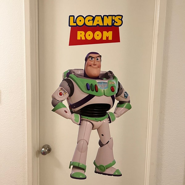 Buzz Lightyear Inspired Decal,game Room Decal, Toy Story Decal, Buzz ...
