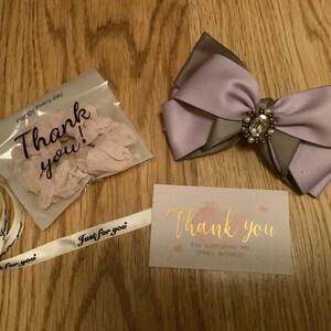 Elegant White Lace Flower Pattern Bow Ideal for Wedding, Baptism, or ...