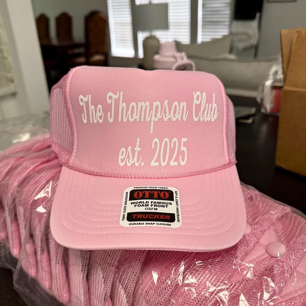 Custom Puff Print Hat, Custom Foam Hat, Custom Mesh Trucker Hat, High ...