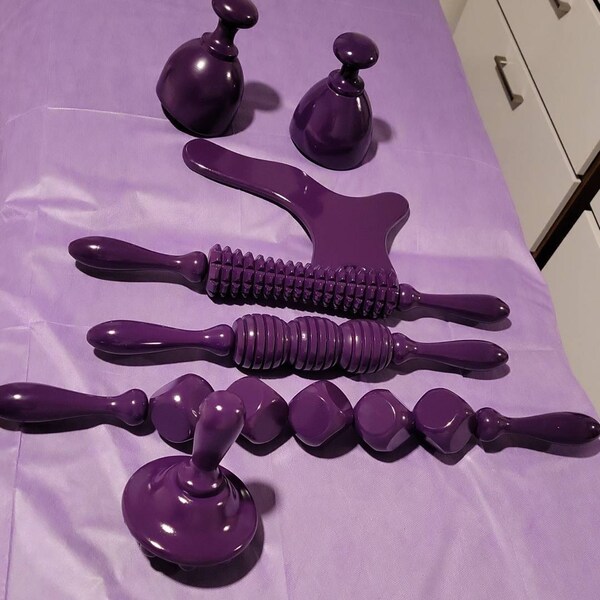 Wood Therapy Maderoterapia Colombiana Cob Roller Handheld Massager ...