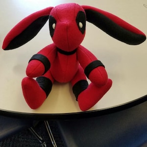 Deadpool Bunny Rabbit Myth-fit Little Plushie Plush - Etsy