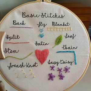 Stick & Stitch DIY Embroidery Pattern Bundle Pack 2 Packs | Etsy