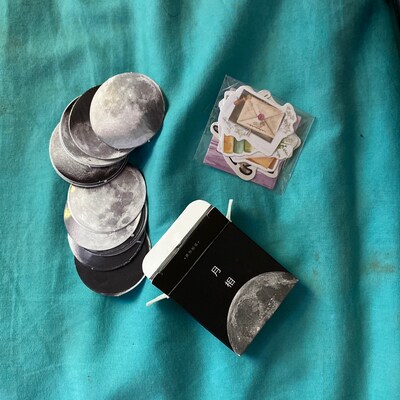 45pcs Moon Stickers Pack, Journaling,planner, Journal,diary Stickers ...