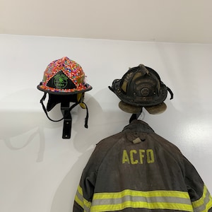 Fireman Fire Fighter Helmet Wall Mount Display Rack Holder - Etsy