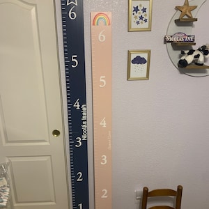 Growth Chart Ruler 3D Playroom Decor Wall Ruler - Etsy