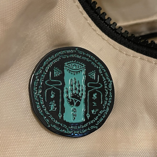 Unofficial Fan Made Ultrahand Symbol Enamel Pin / the Legend of Zelda ...