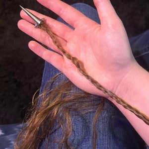 Smaller Hair Spikes Jewellery for Dreadlocks and Braids. Braided Hair ...