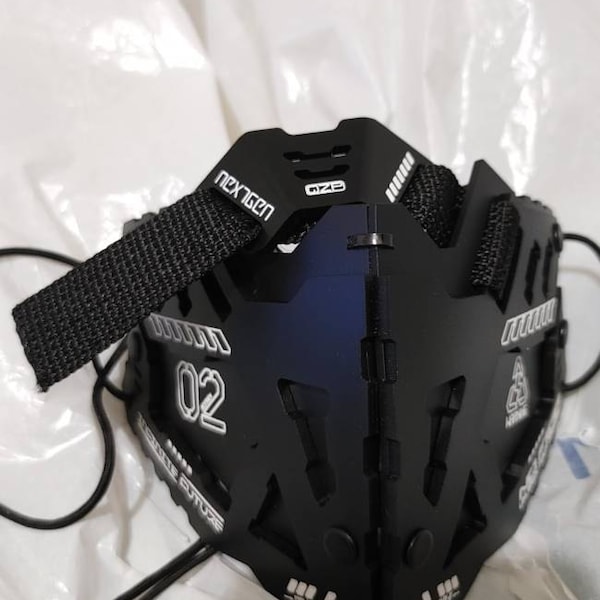 Cyberpunk Techwear Mask Protector : X-2 Next Gen - Etsy Canada