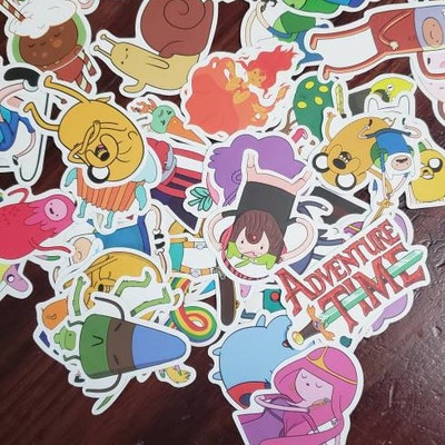 Adventure Time Stickers, Vinyl Stickers, 10-50 Pcs Random Pack, FREE ...