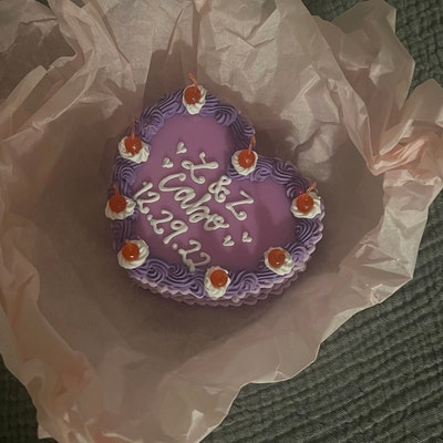 Purple Cake Jewelry Box CUSTOMIZABLE - Etsy