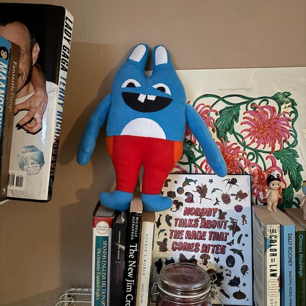 Big Cube Plush Toy – JSAB Inspired, Handmade Blue Fleece Plushie - Etsy