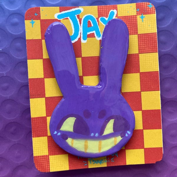 Jax Clay Pin | the Amazing Digital Circus - Etsy
